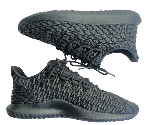 Adidas Mens Size 10.5 Tubular Shadow BB8819 Triple Black Running Shoes Sneakers | eBay
