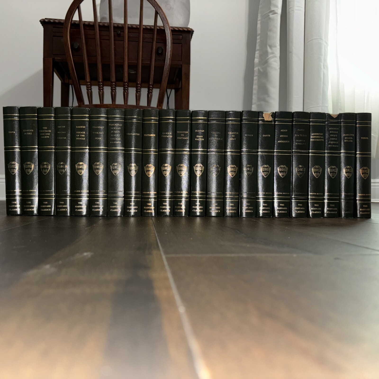 Harvard Classics Set Of 22 Books 1937-1938 Edition Hardcover Vintage ...