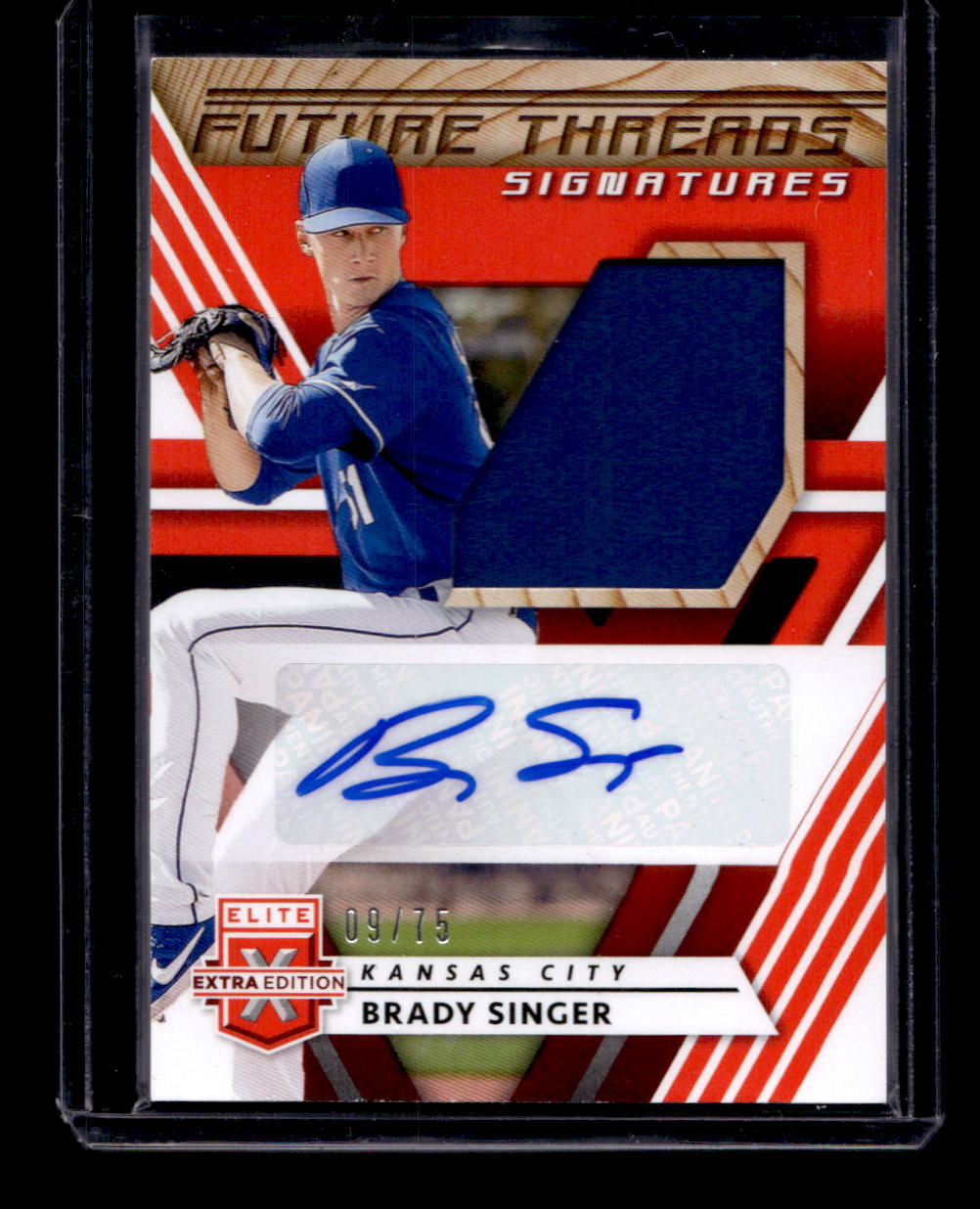 2020 Panini Elite Extra Edition - Future Threads Signatures Orange #FTS ...