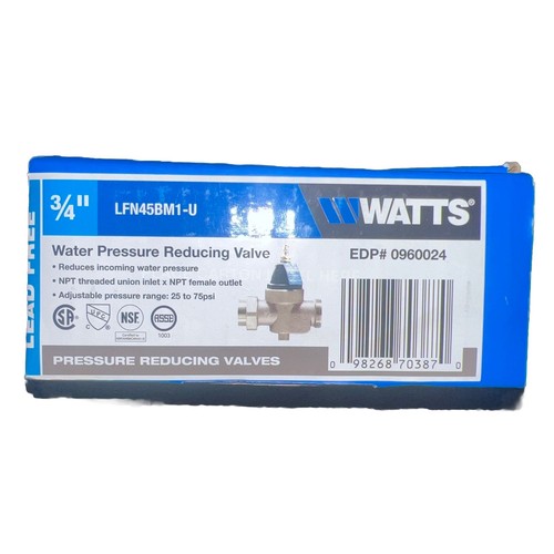 3/4" WTR Pres Red Valve 98268703870 | eBay