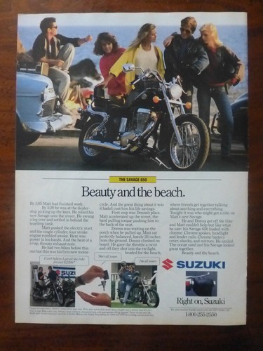 1986 1987 1988 Suzuki Savage 650 LS LS650 Boulevard S40 motorcycle ...