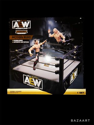 Jazwares Wrestling Ring 15 inch Action Figure - AEW0065 191726377757 | eBay