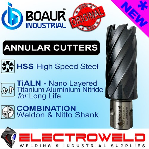 HSS Annular Cutter 12-50mm Rotabroach Weldon Shank 30mm 50mm Depth ...