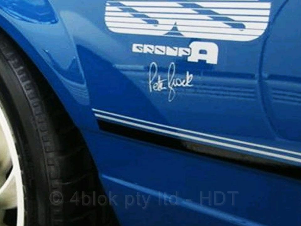 Commodore HDT VK Group A SS Silver Decal Sticker Kit Guards Boot Grille ...