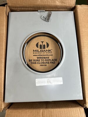 Milbank 200 Amp Meter 4t Jaw Ringless Can Socket 1Ph 3 Wire R7040-XL-TG ...