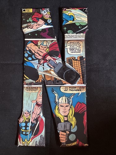 MARVEL THOR 5"x10" open road metal /tin N wall letter | eBay