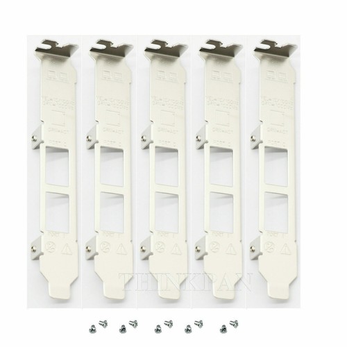 5Pcs Full Height Bracket for DELL W1GCR HN10N BCM57810S 5720 57416 ...