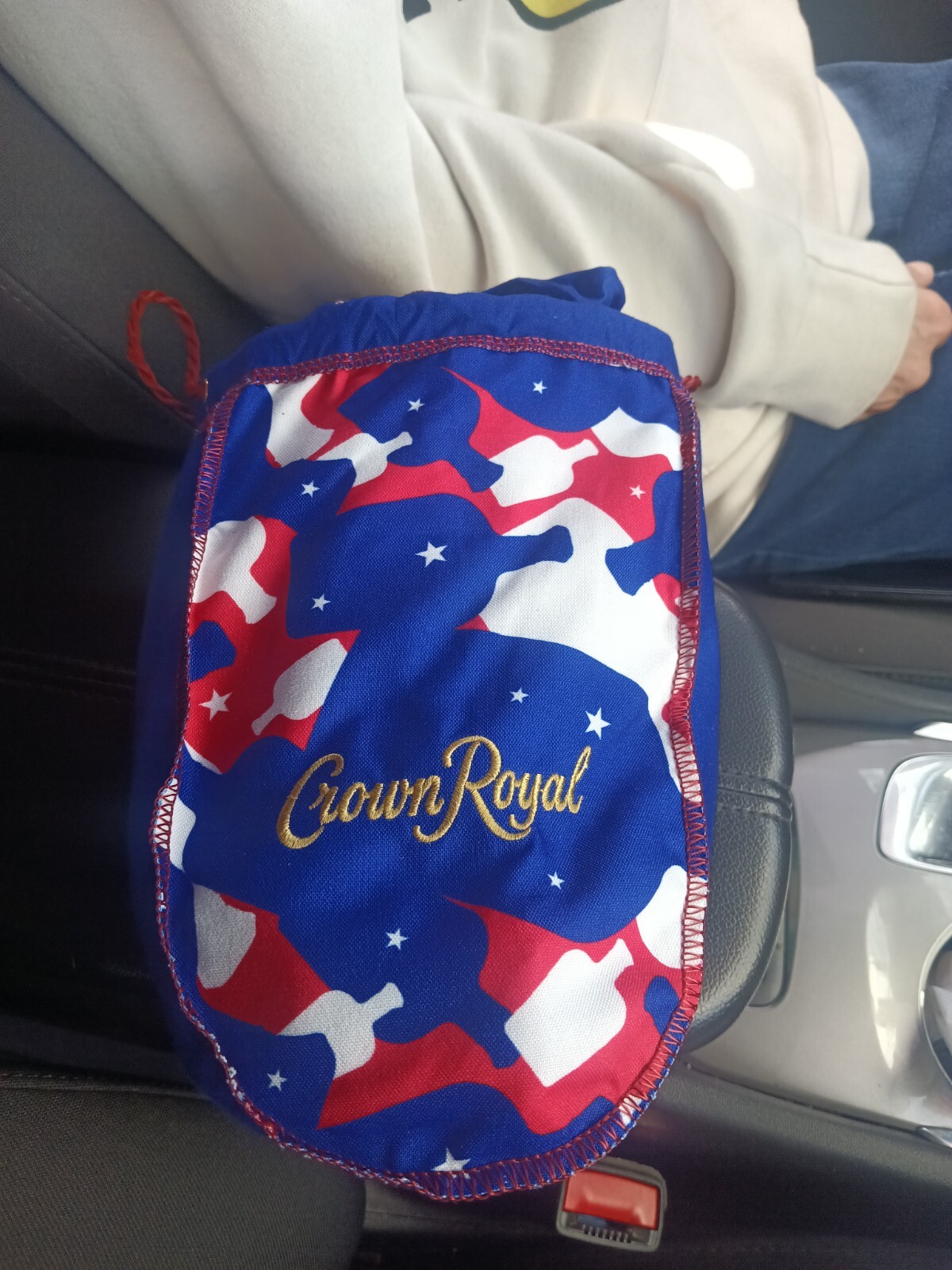 Lot of 7 Red, White, and Blue Camo Limited Edition Crown Royal Bags ...