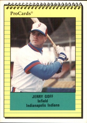 Jerry Goff 1991 ProCards #467 RC Card | eBay