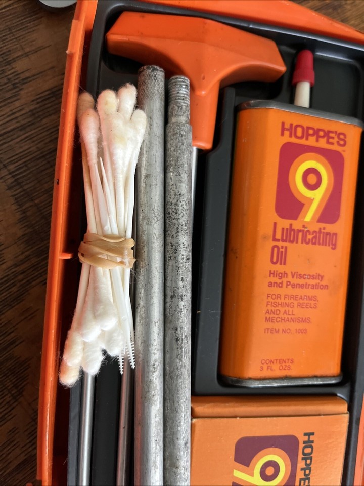Vintage Hoppe's No. 9 Deluxe Gun Cleaning Kit W/extras 26285511901| eBay