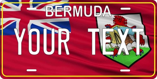 Bermuda Flag License Plate Personalized Custom Car Bike Motorcycle | eBay