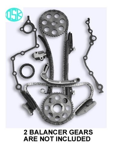 JAPANESE TIMING CHAIN KIT OSK M219K (FOR1989-1994 MAZDA B2600 MPV 2.6L ...