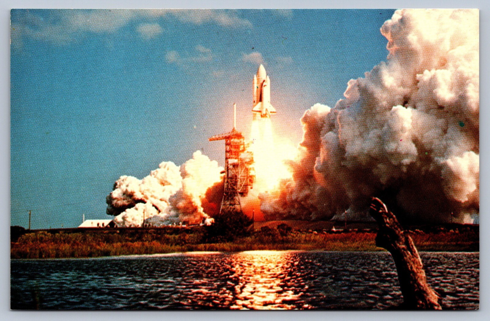 Postcard NASA Space Shuttle STS-2 Liftoff 1981 | eBay