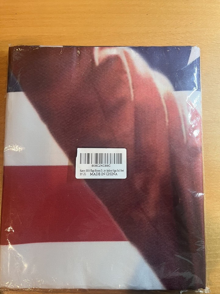 Kanye 2024 American Flag Banner 3x5 feet New Free Shipping | eBay