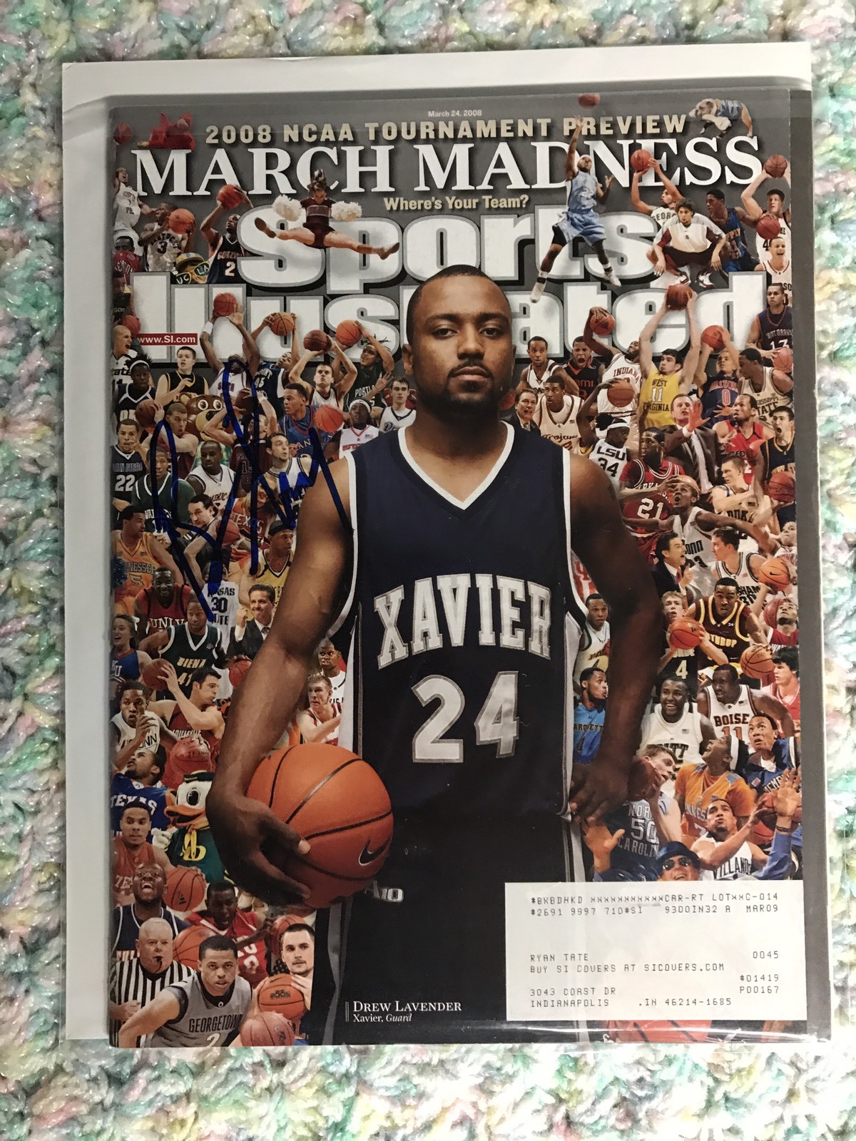 Bill Self Signed Sports Illustrated Magazine Autographed 2008 Champs ...