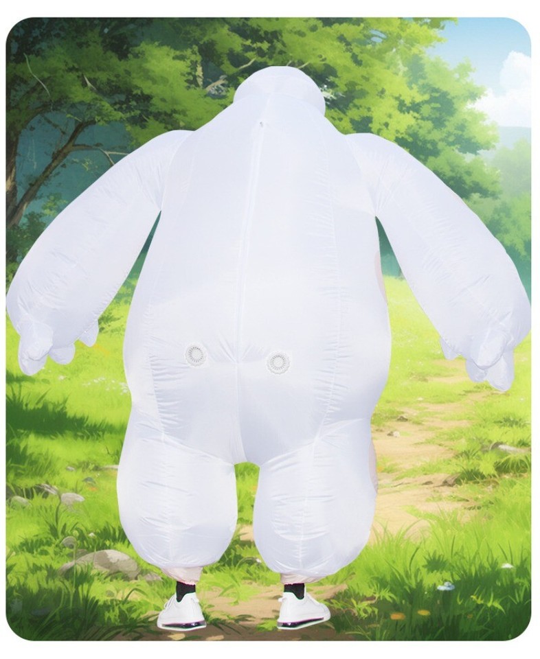 Inflatable Cosplay Costume Outfit Big Hero BayMax for Halloween Party ...