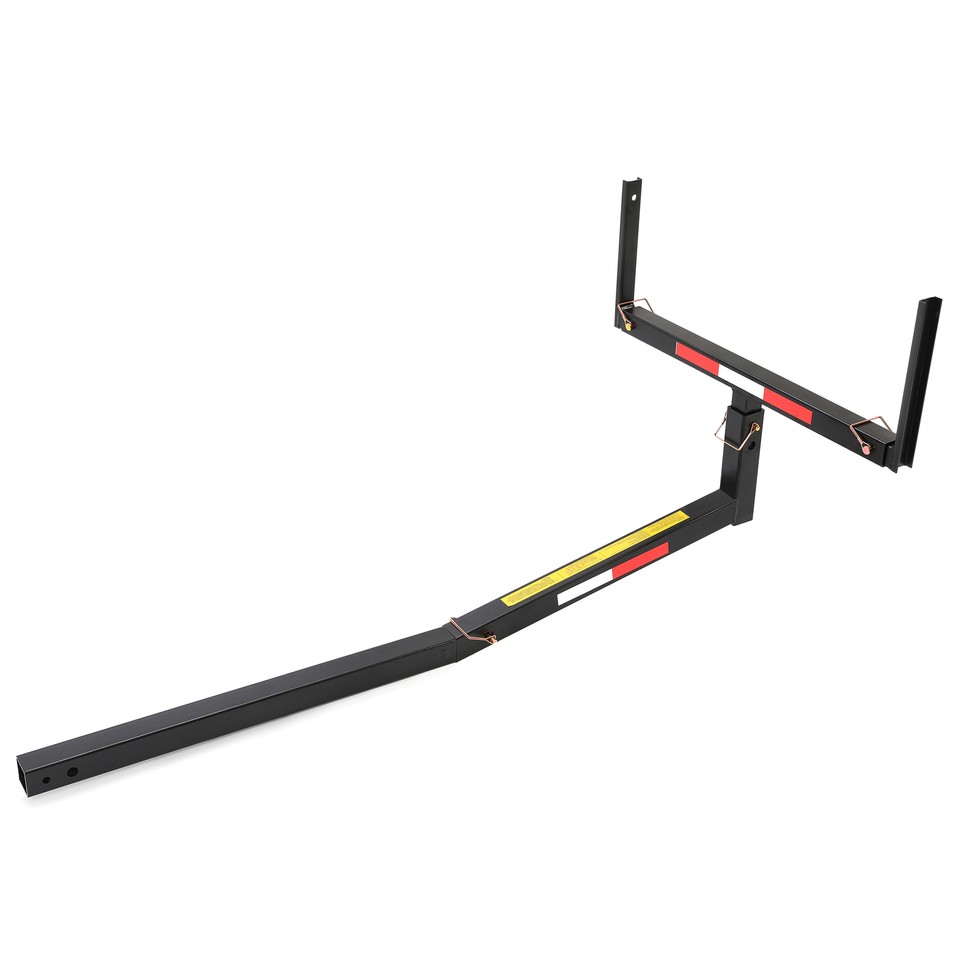 750LBS Pick Up Truck Bed Hitch Extender Extension Rack Boat Kayak Canoe ...