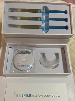 Instasmile Complete Teeth Whitening Kit with LED Light | eBay Australia