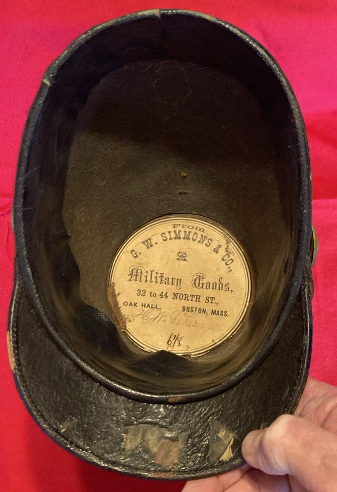 Fine Original, Indian War Era, US Shako/Hat, Boston Label | eBay