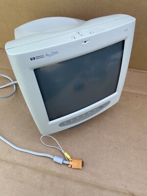 1999 HP PAVILION D5258A M50 13.5" VGA COMPUTER MONITOR CRT (READ ...