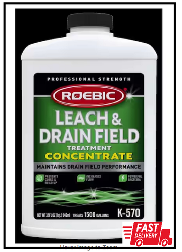 Long Lasting Clogged Leach and Drain Field Concetrated Formula Safe ...