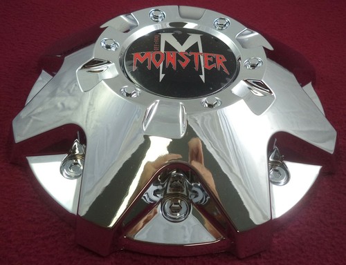 Monster Off-Road Wheels Chrome Custom Wheel Center Cap # C-224-5 (1) | eBay