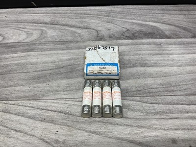 BOX 0F 4 FERRAZ SHAWMUT AG30 AMP TRAP CLASS G FUSE 30A 480V 30 AMP ...