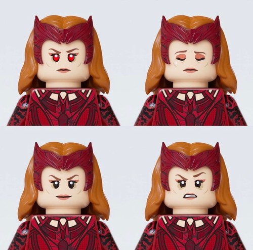 LEGO Jaka Brick Scarlet Sorcerer V2 Marvel Wanda NEW | eBay