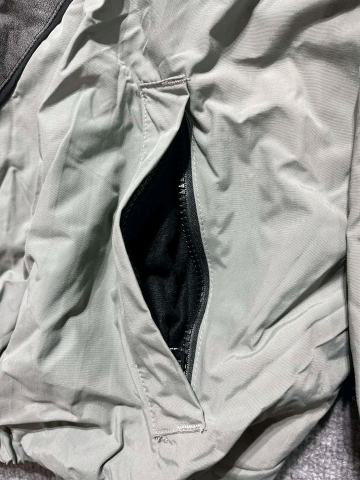 US Army IPFU Reflective Jacket Gray L/Long Full Zip Windbreaker ...