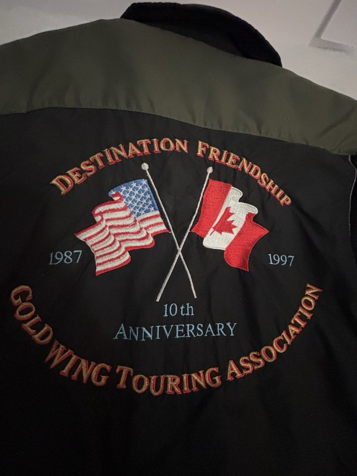 Honda Goldwing Motorcycles Lined Touring Jackets Large & XL His & Hers ...