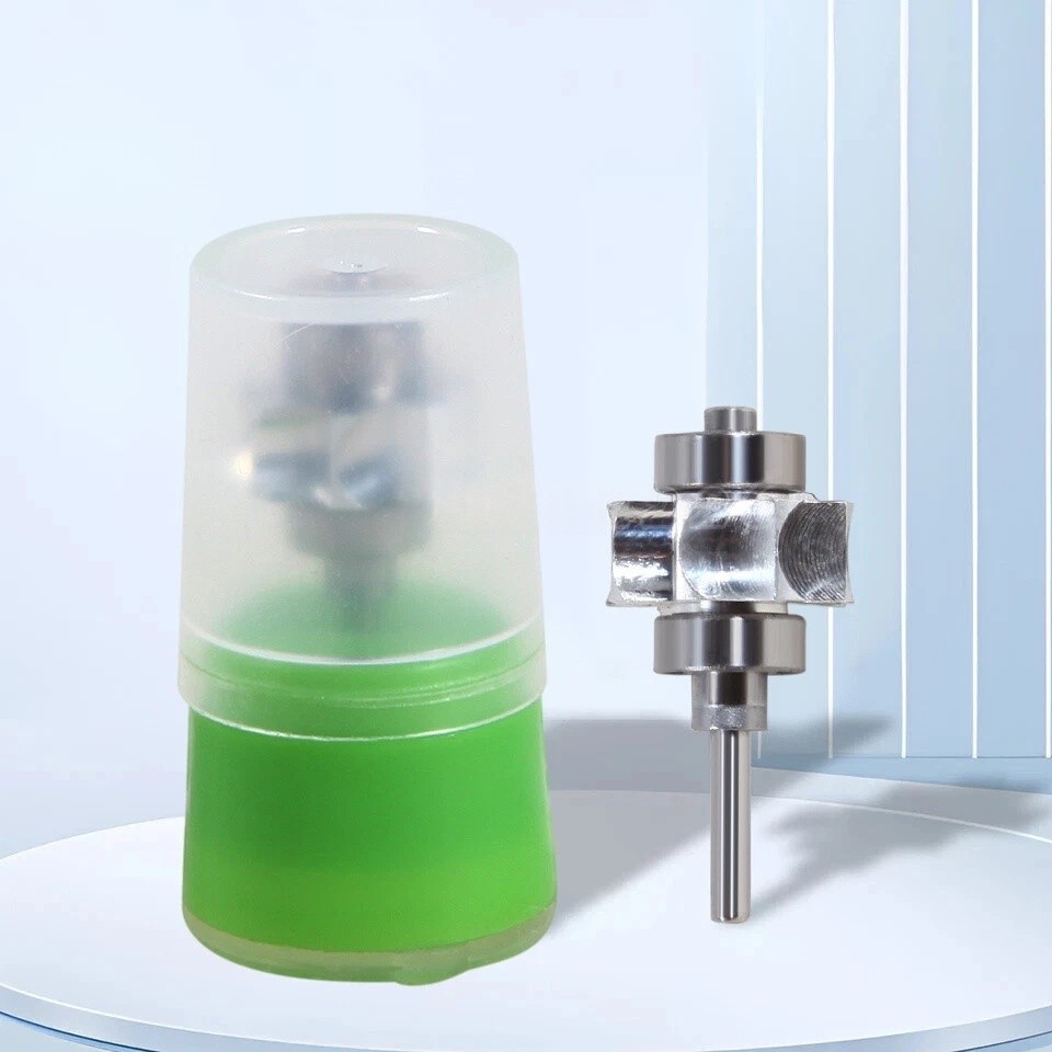 Burr Dental Air Turbine/NSK Style High Speed Handpiece Fiber Optic LED ...