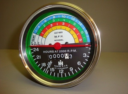 INTERNATIONAL-IH-FARMALL Tractor TACHOMETER--GAUGES.new | eBay UK