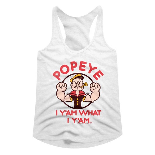 Popeye The Sailor Man I Y'am What I Y'am Women's Tank Top T Shirt | eBay