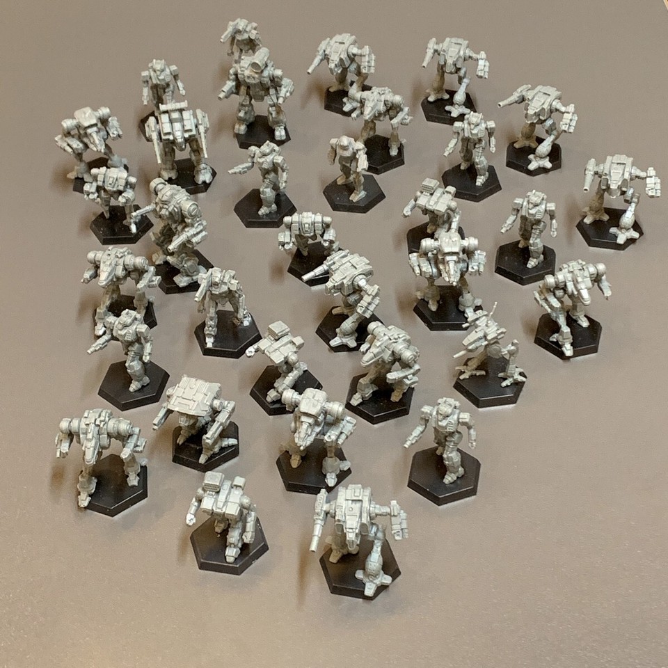 Random 5 Pcs Battletech Mech Inner Kickstarter Catalyst Game Direct ...