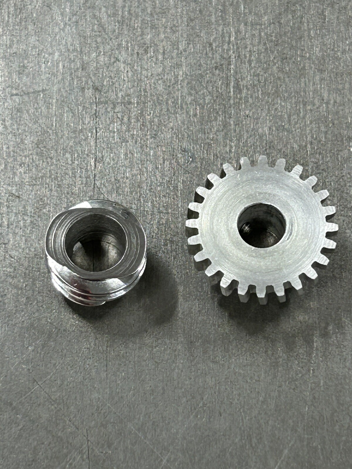 WORM GEAR SET 2 LEAD 12:1 RATIO 1/4" AND 5/16" BORES 32 PITCH LEFT ...