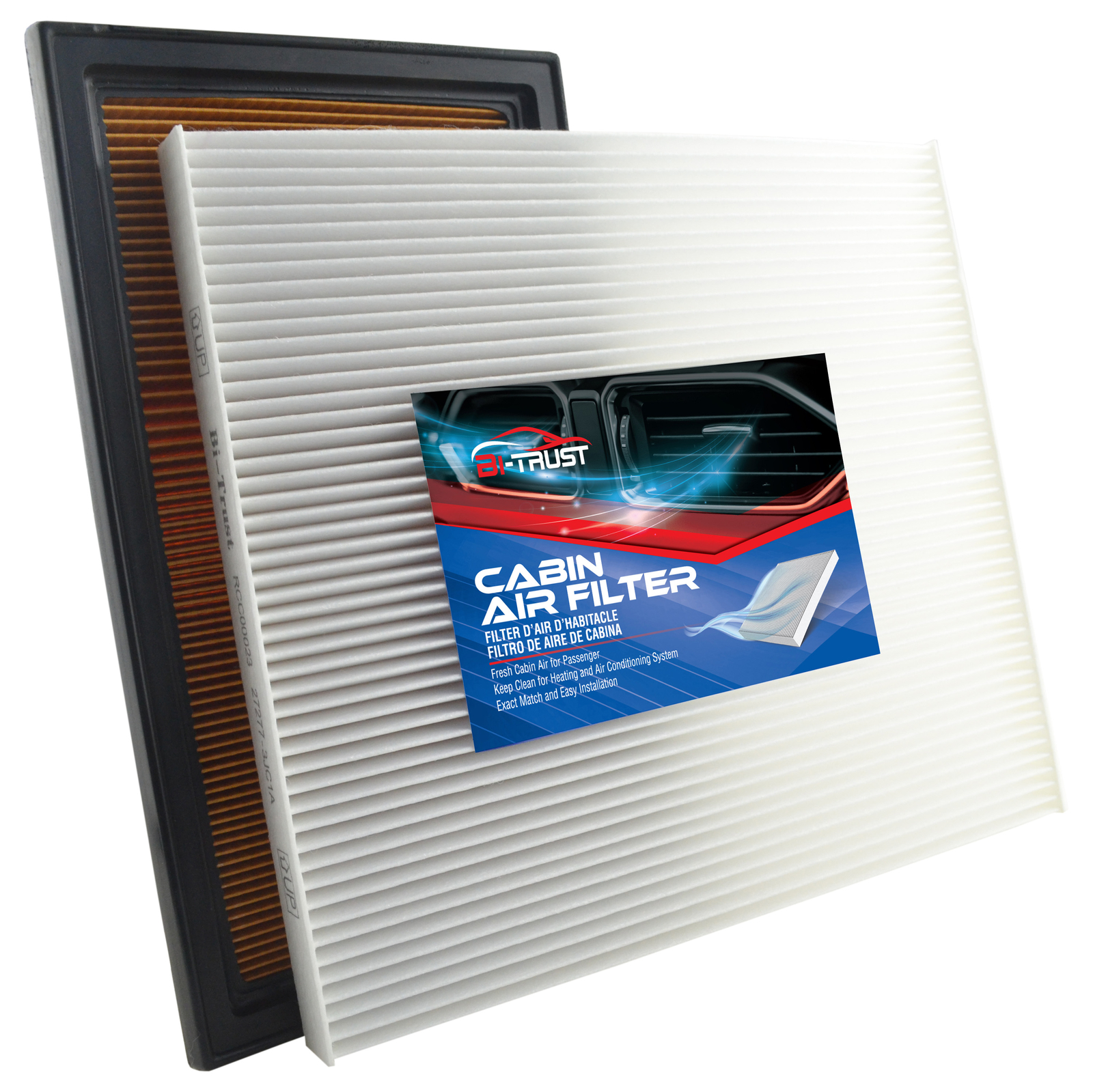 Combo Set Engine & Cabin Air Filter for Infiniti QX60 2014-2020 V6 3.5L ...