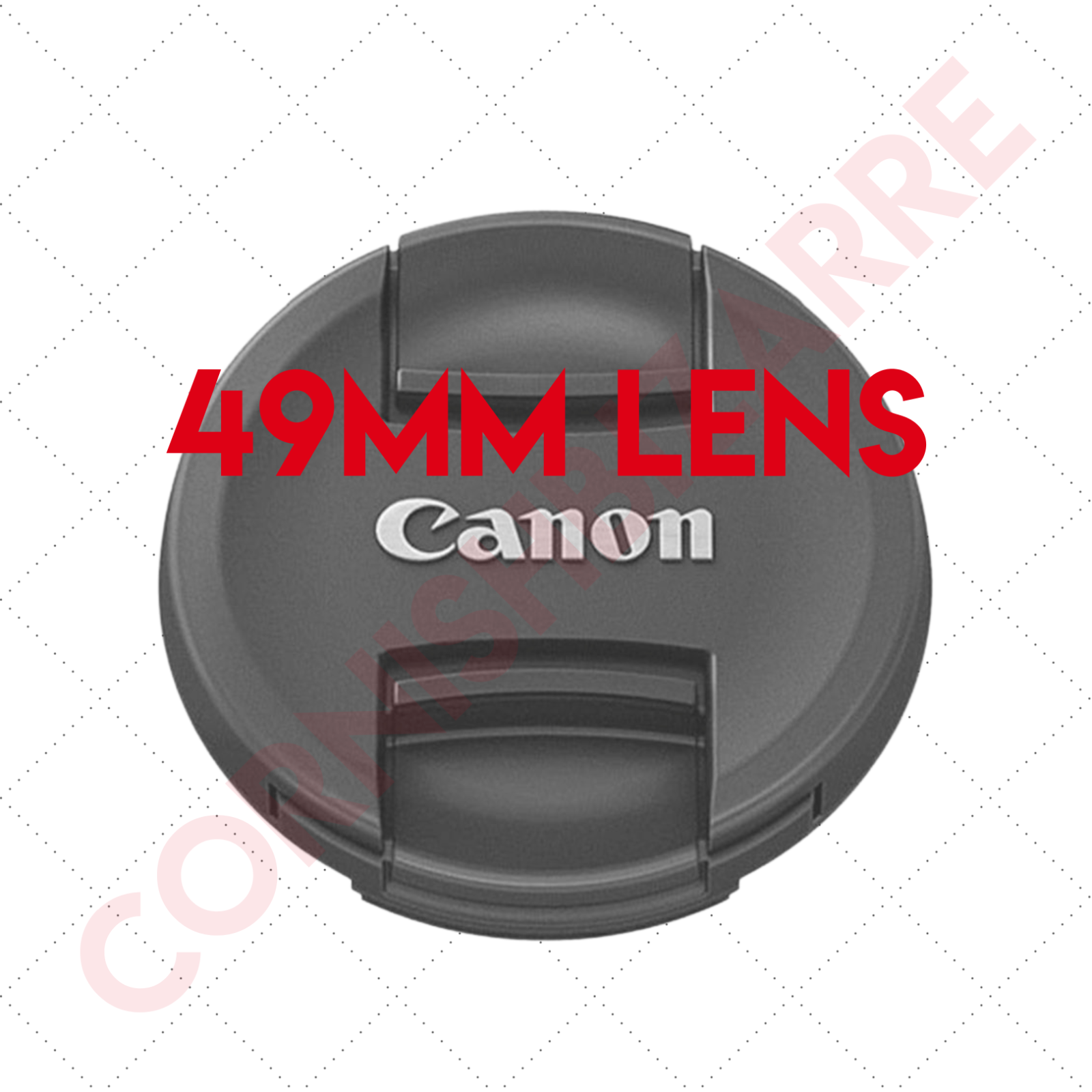 LENS CAP FOR CANON 49MM 52MM 55MM 58MM 67MM 72MM 77MM 82MM SIZE FILTER ...
