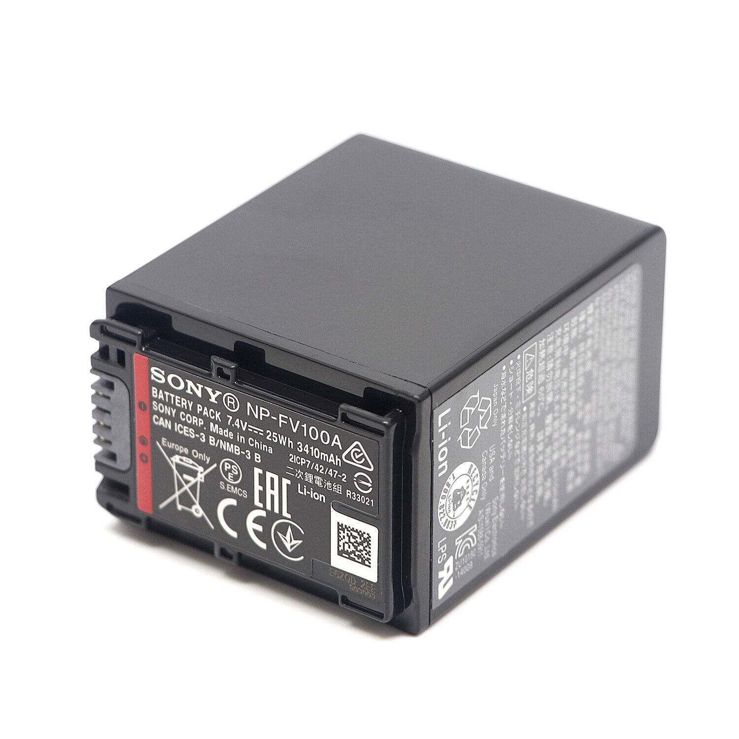 Original Sony NP-FV100A 3410mAh Battery for FDR-AX30 AX33 AXP33 AXP35 ...