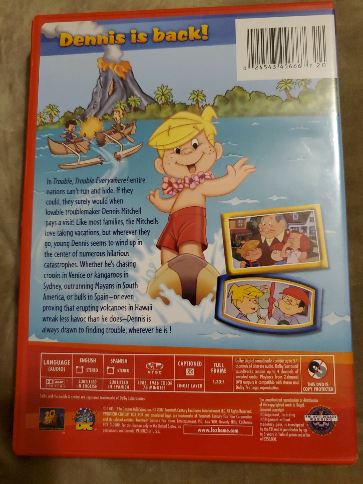 Dennis the Menace - Trouble, Trouble Everywhere (DVD, 2008) 24543456667 ...