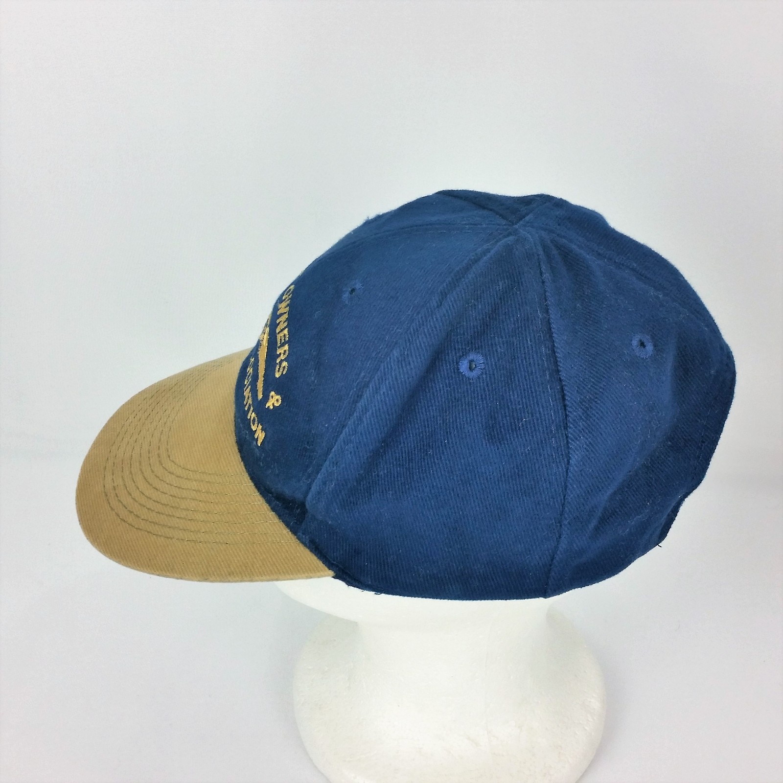 AOPA Aircraft Owners Pilots Association Blue Baseball Hat Cap Strapback ...