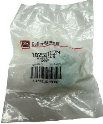 Cutler-Hammer 10250TC2N Plastic Lens Green For Indicator/Pilot Light ...