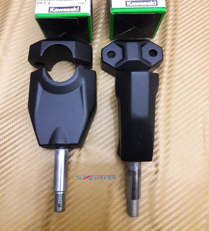 Kawasaki KLX 150 BF SE Handlebar Risers Black for sale online | eBay