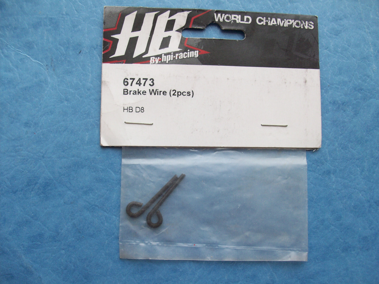 GENUINE HPI HOT BODIES 67473 BRAKE WIRE (2) D8 67473 NIP | eBay