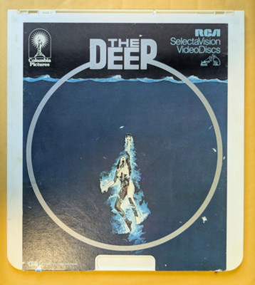 THE DEEP CED Disc Capacitance Electronic Video Disc RCA SelectaVision ...