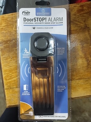 Flipo Security Door STOP Personal Security Door Stop Alarm 95dB Battery ...
