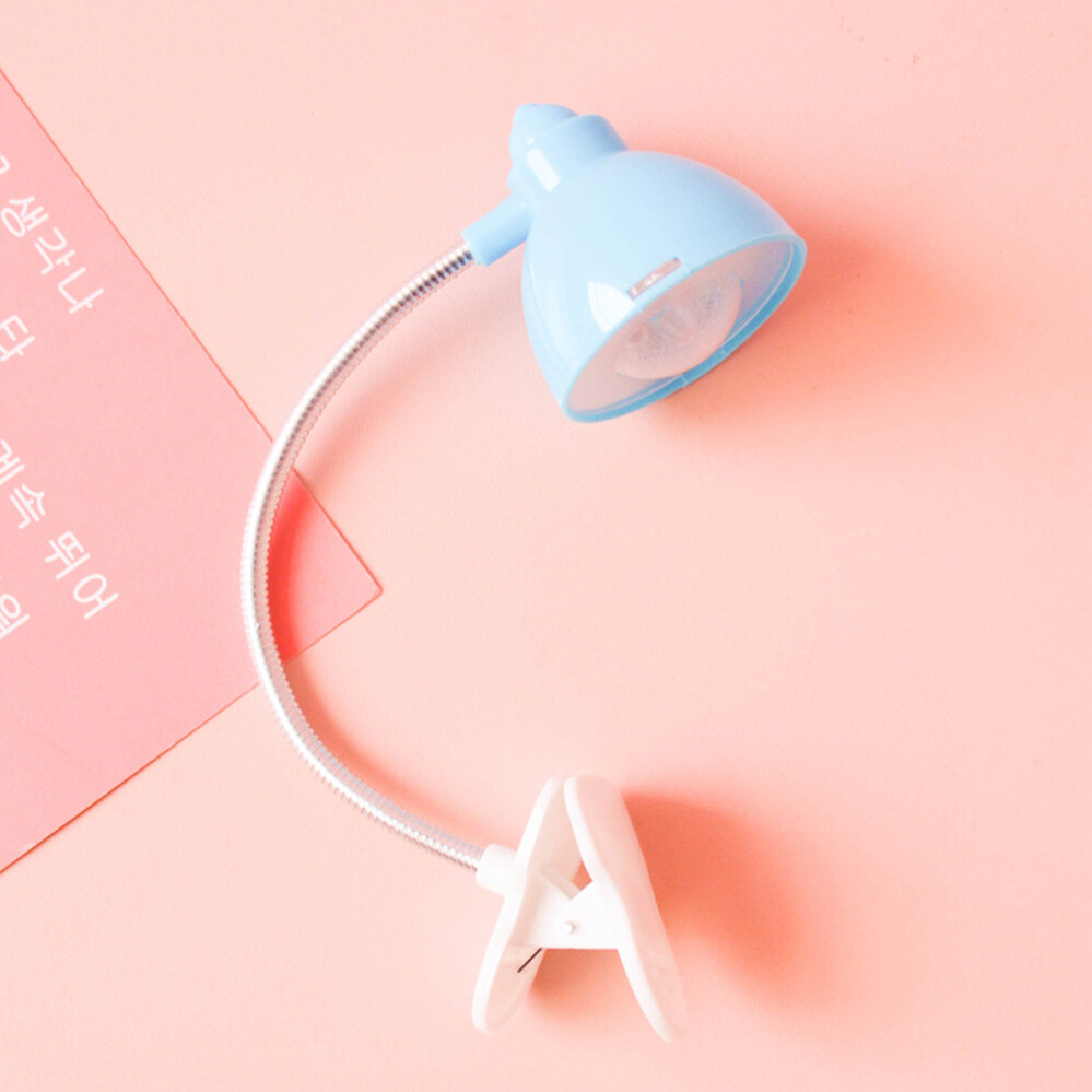 Flexible Clip-on Reading Light Study LED Clamp Table Desk Laptop Lamp ...