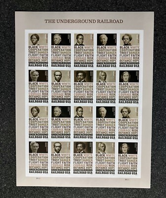 2024USA #5834-5843c Forever Underground Railroad - Sheet of 20 mint | eBay