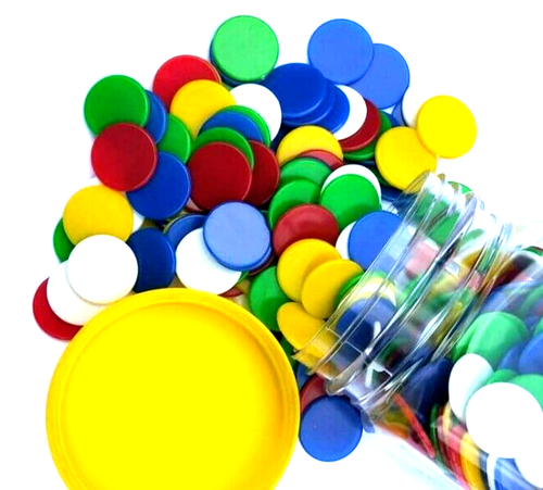 Solid Round Counters 19mm x 400 in JAR Hands On Teaching Resources for ...