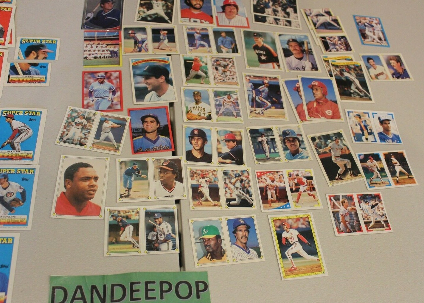 145 Topps 89 Stickers Assorted Handpicked Baseball Cards MLB Sports ...