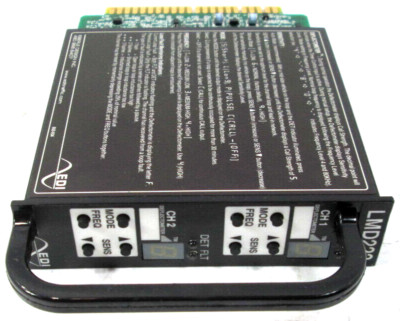 LMD222 EDI Traffic Loop Detector by EDI Detection Inductive Eberle ...